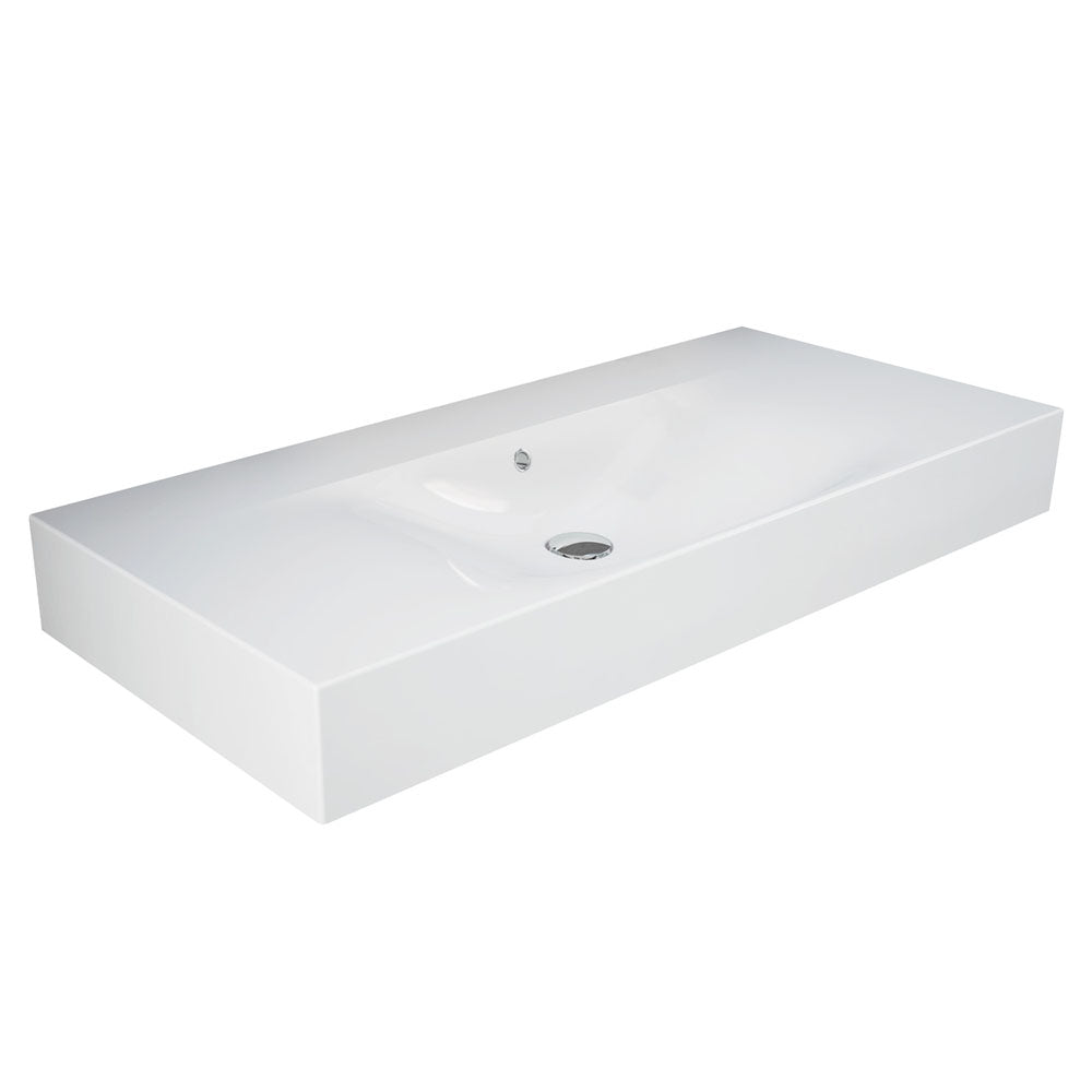 RAK Des 101 Wall Basin No Tap Hole | Large Wall Basin Western Australia ...