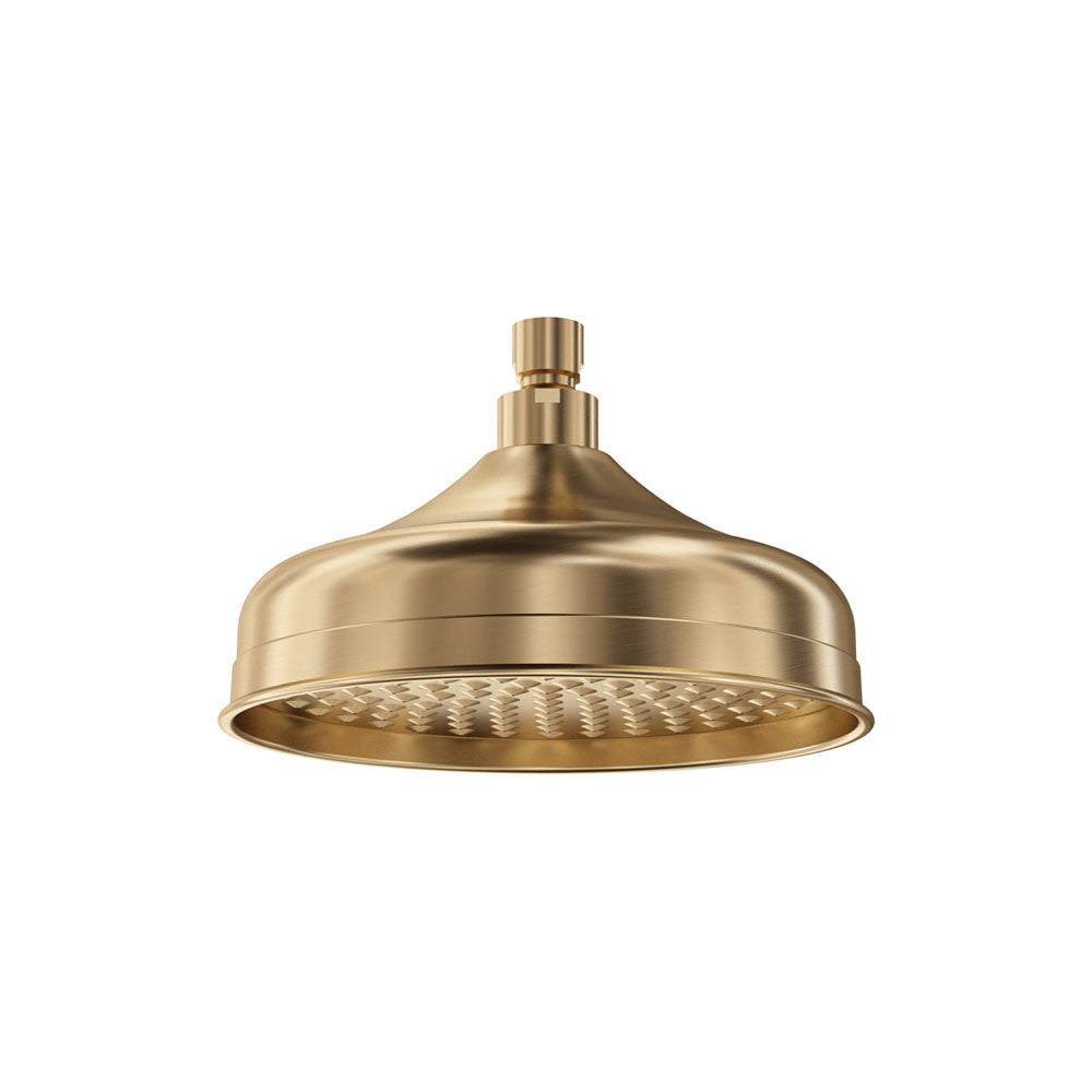 Lillian Urban Brass Shower Head – Pilbara Bathroom Warehouse Perth and ...