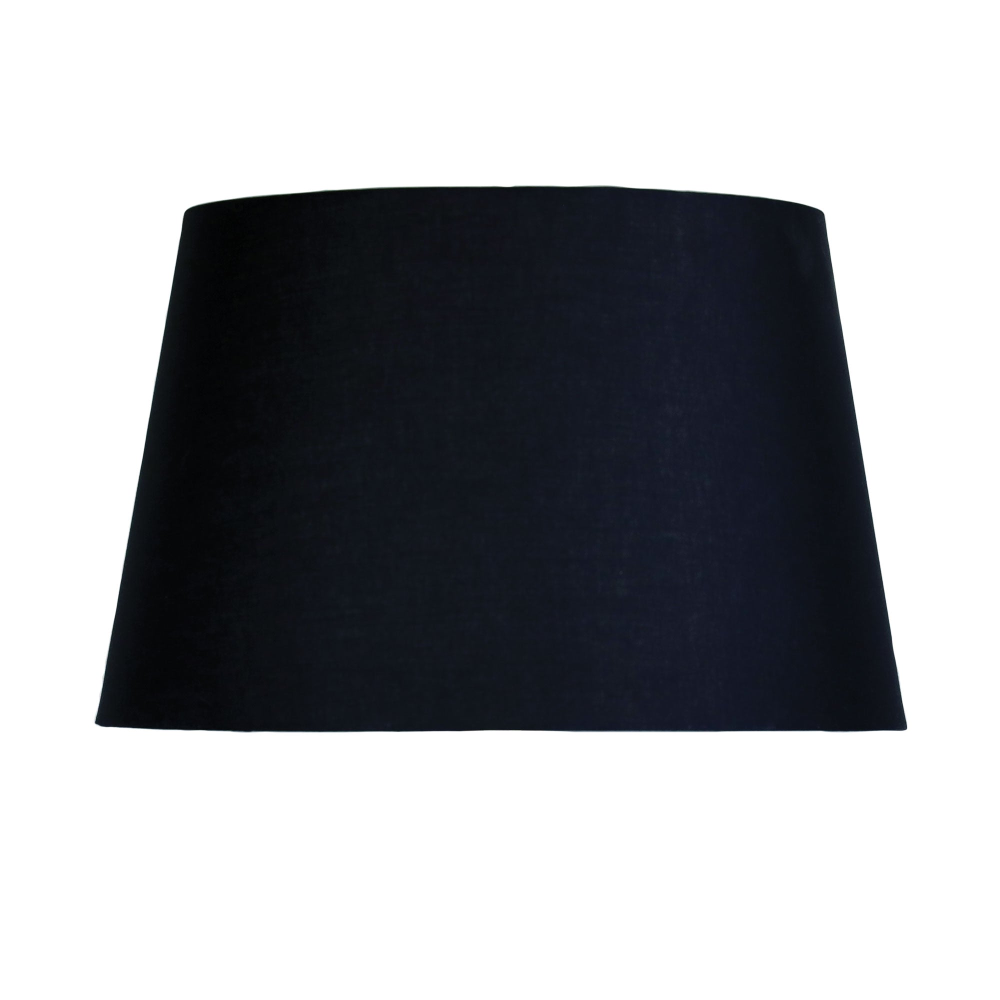 43cm Black Cotton Hardback Shade | Versatile Lamp Shade | Pilbara ...