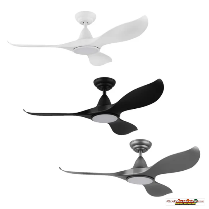 NOOSA Ceiling Fan with LED Light | Low Profile, DC Motor, Dimmable ...