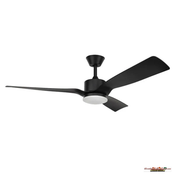 Buy 52" Belize DC Ceiling Fan with CCT LED Light | Black Design ...