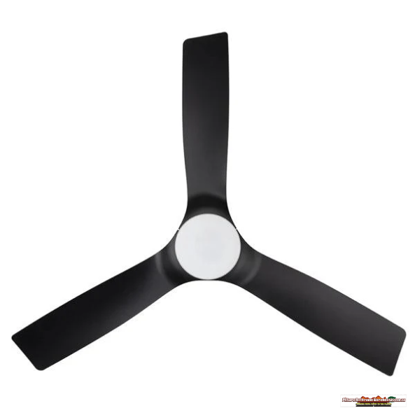 Buy 52" Belize DC Ceiling Fan with CCT LED Light | Black Design ...