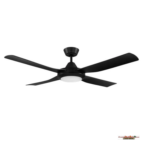 Buy 52" Bondi AC Ceiling Fan with LED Light in White, Black, or ...