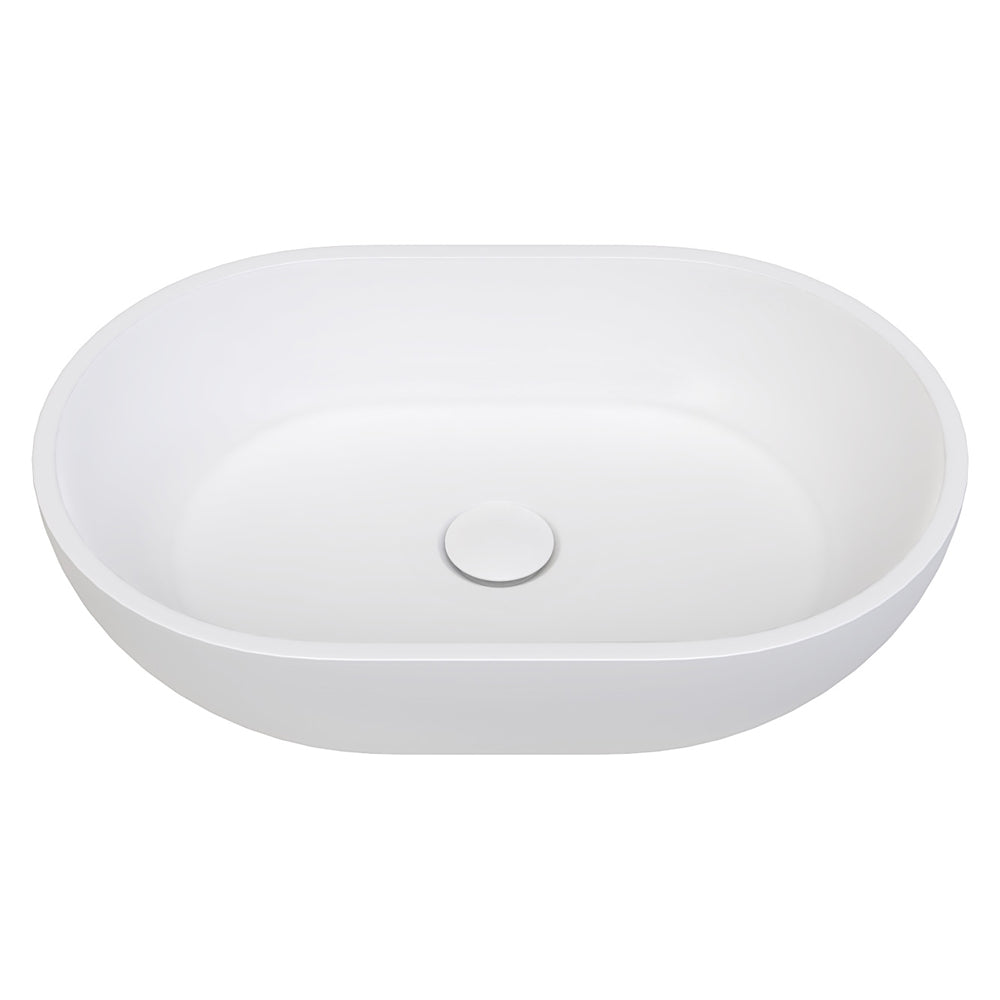 Nero Solid Surface Above Counter Basin - Pilbara Bathroom Warehouse ...