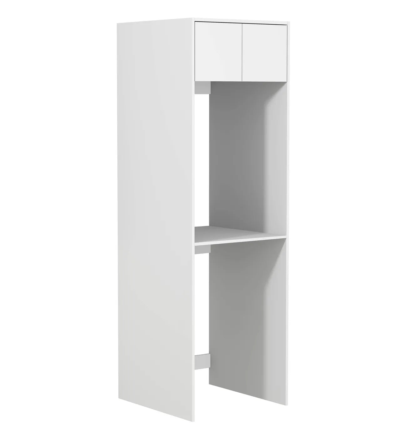 Hampshire White Tall Washing Machine Cabinet 2100mm | Stylish Laundry ...