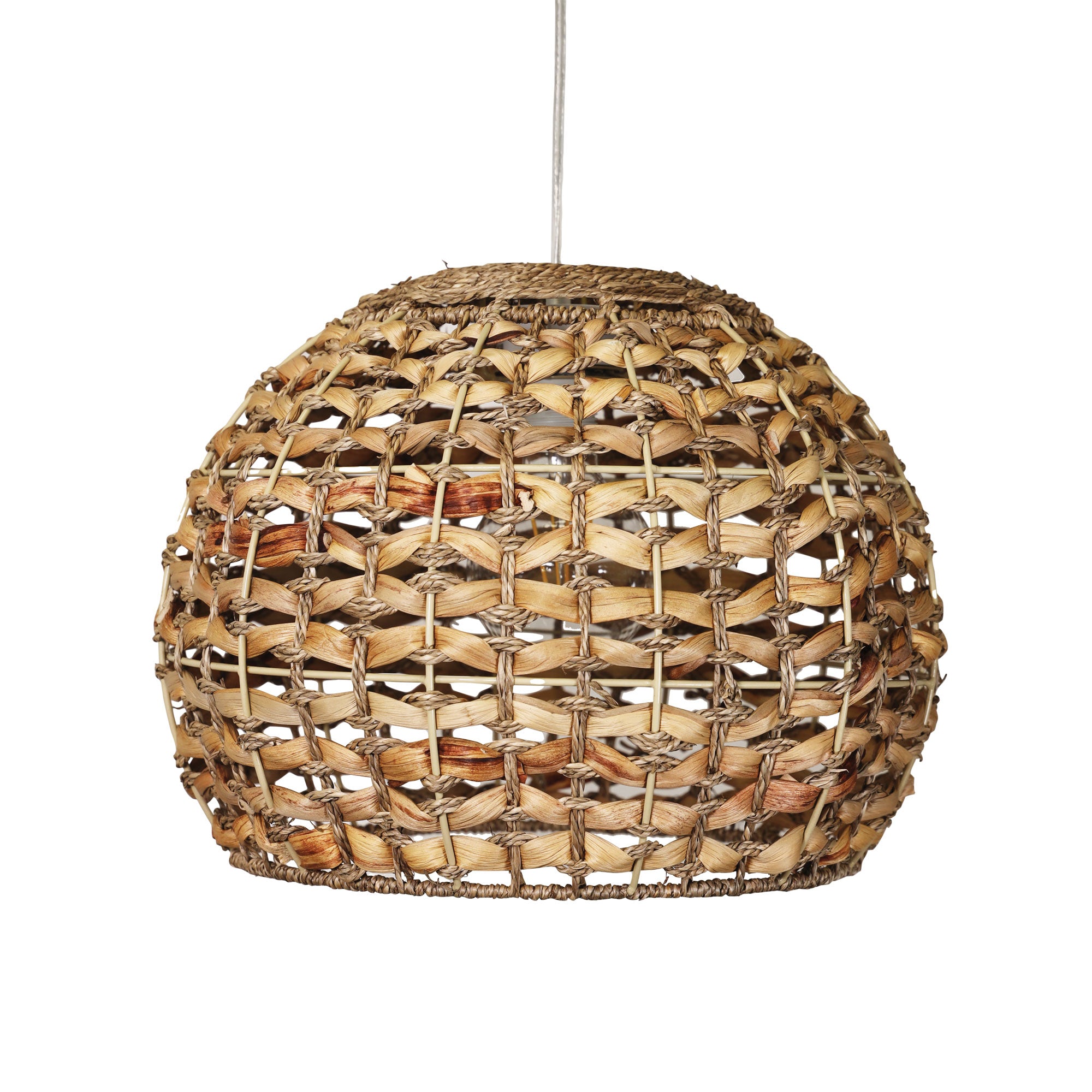 NILE.38 Handcrafted Water Lettuce Pendant Shade | Coastal & Hamptons ...